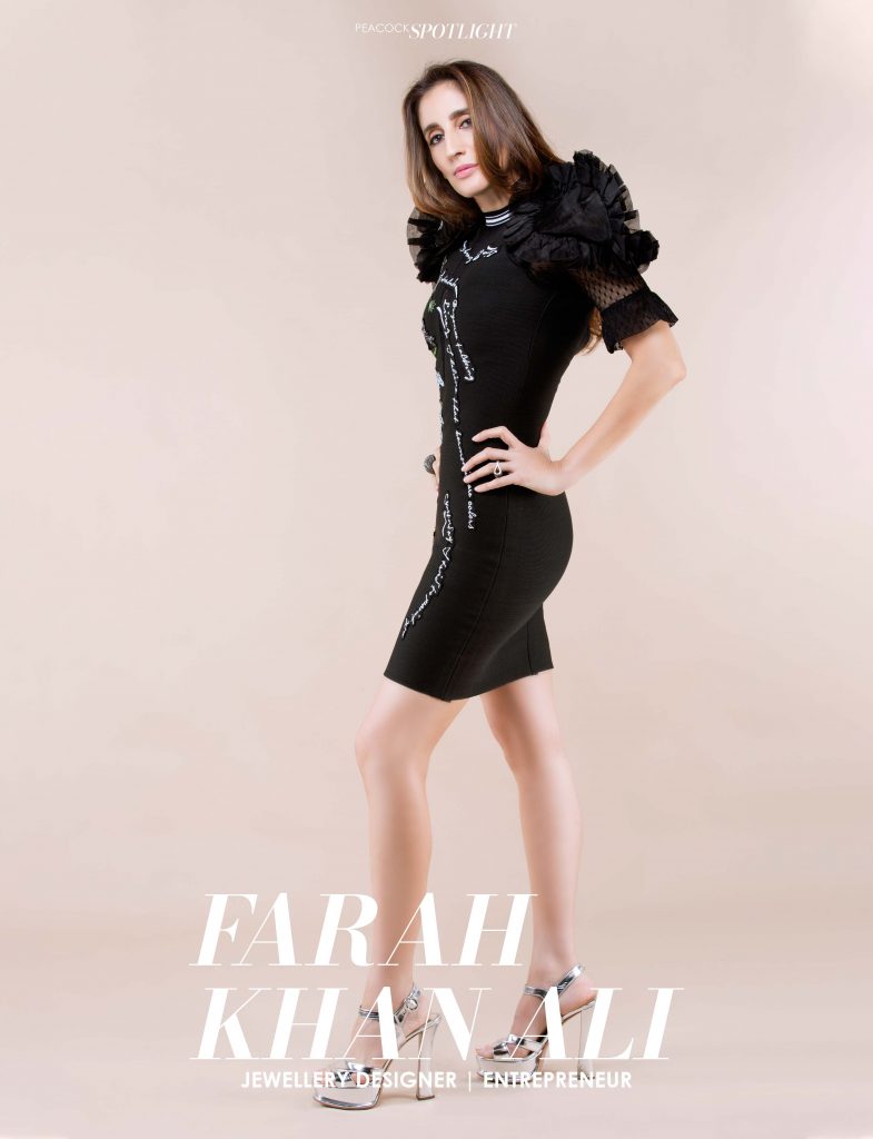 FARAH KHAN ALI - JEWELLERY DESIGNER | ENTREPRENEUR - The Peacock ...