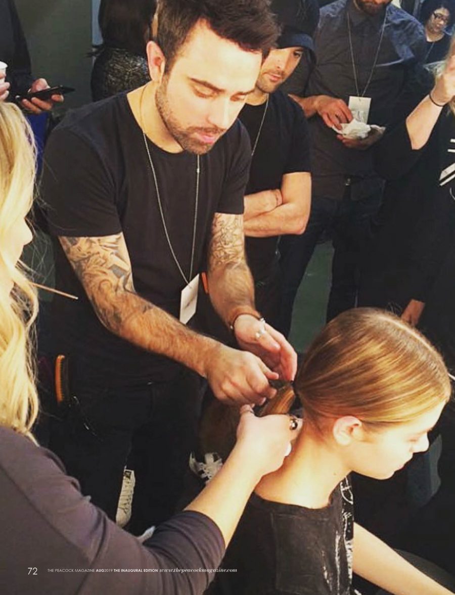 CELEBRITY HAIRSTYLIST- MATHEW CURTIS