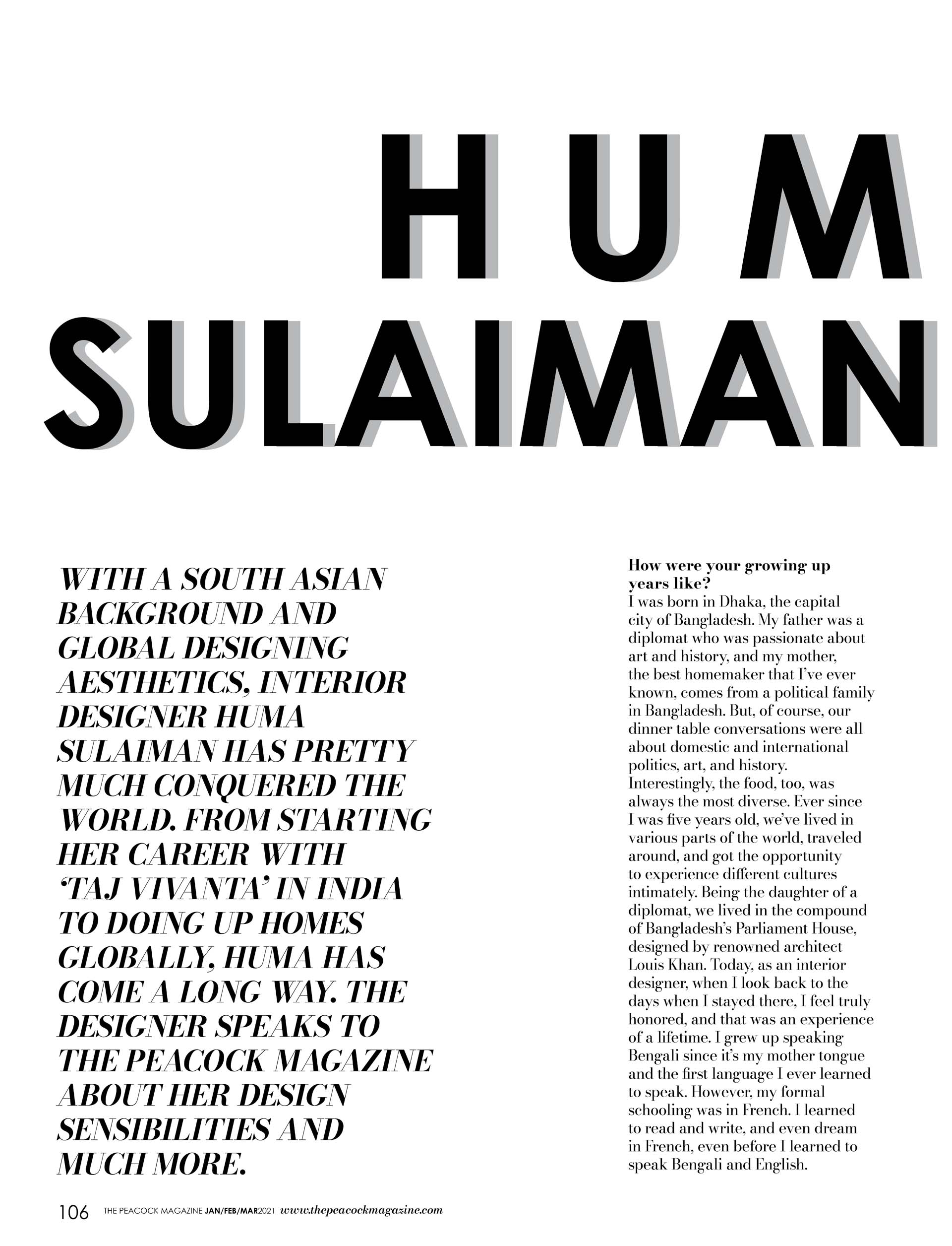 HUMA SULAIMAN
