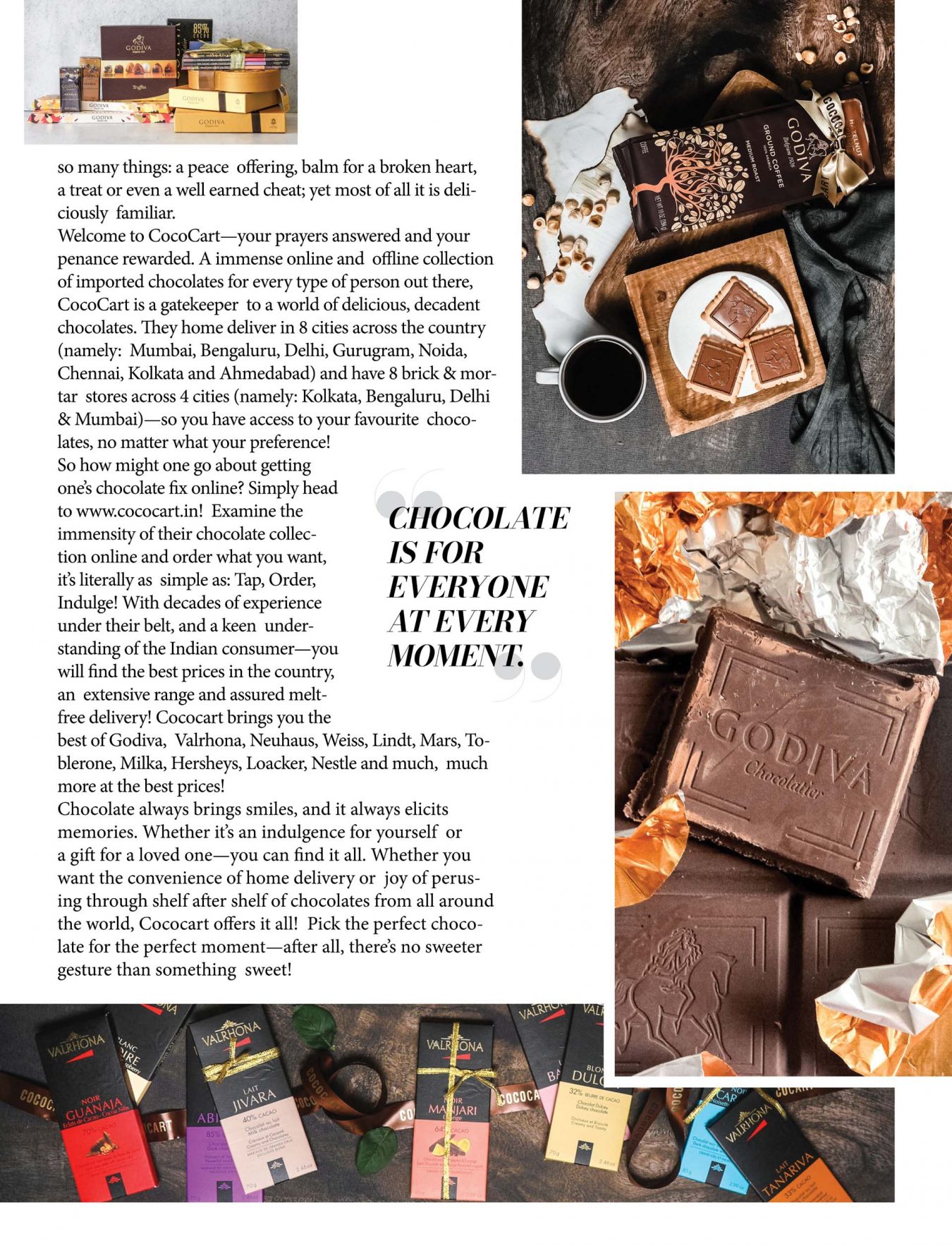 TAP, ORDER, INDULGE AT COCOCART