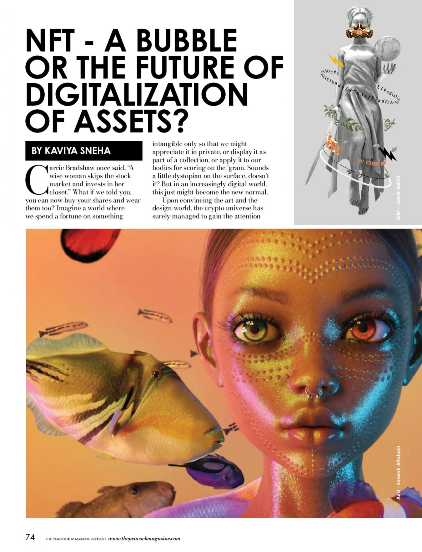 NFT - A BUBBLE OR THE FUTURE OF DIGITALIZATION OF ASSETS?